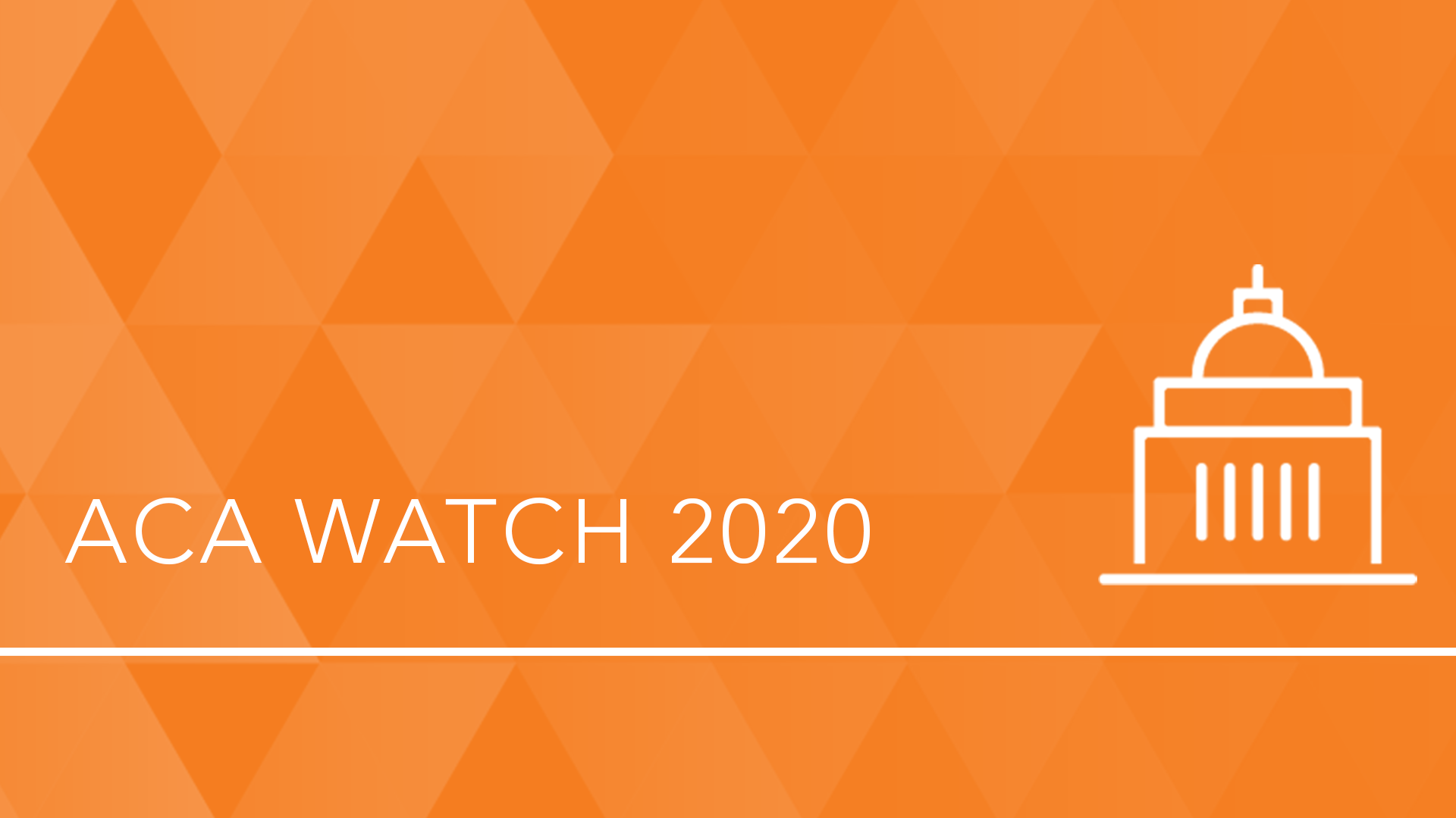 The Future of the Affordable Care Act (ACA): Ongoing Developments in ...