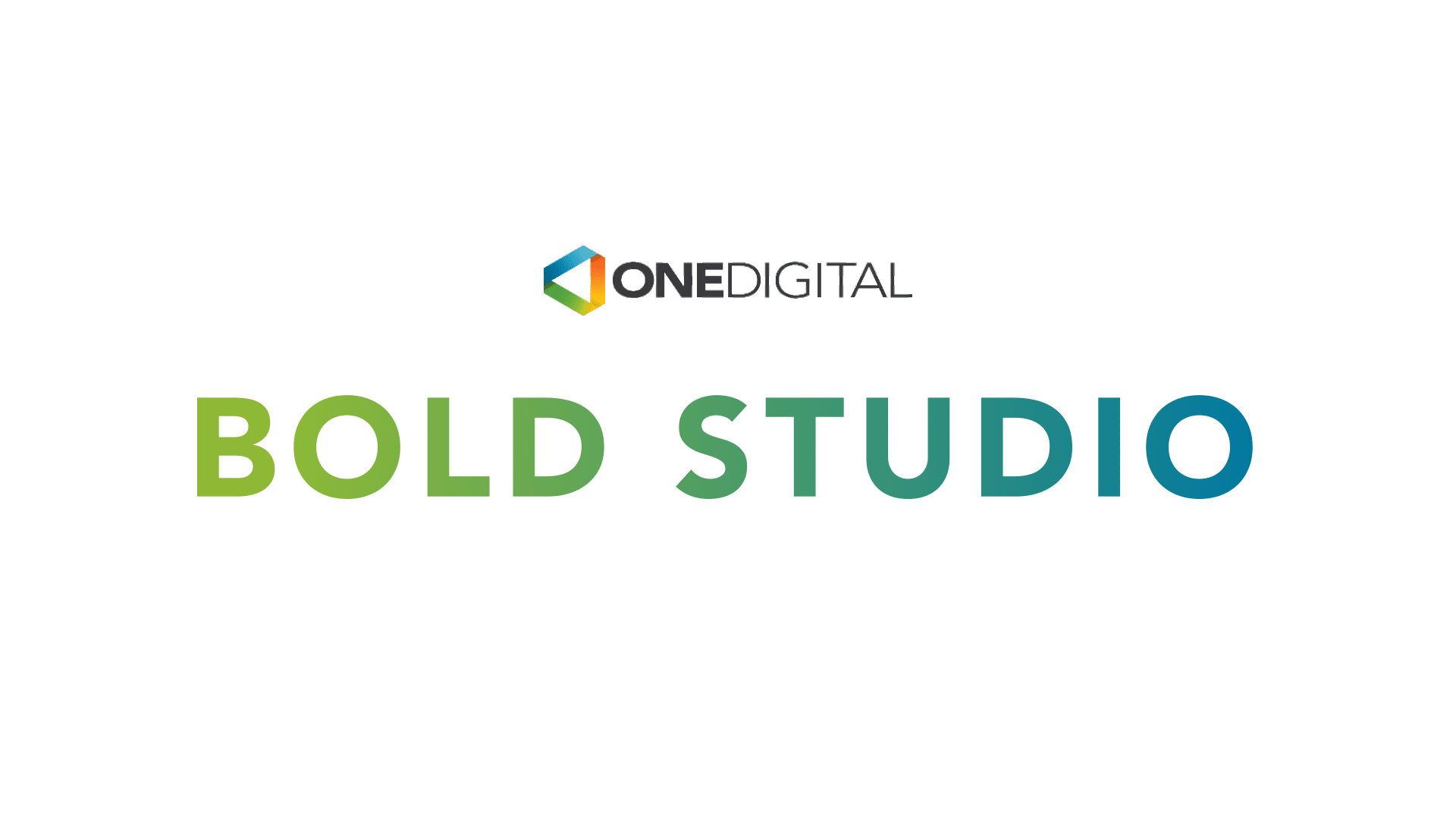 Bold Studio | OneDigital