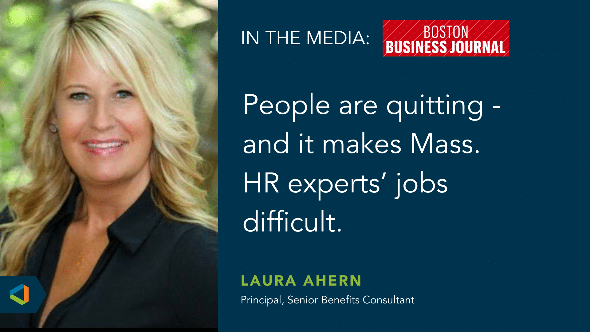 Laura Ahern Discusses the Importance of Workplace Culture with Boston ...