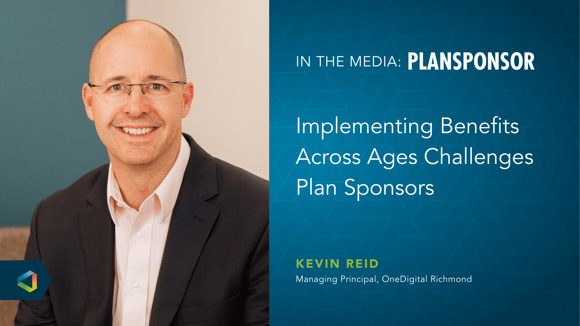 OneDigital Managing Principal Kevin Reid Discusses Catering Benefits to ...