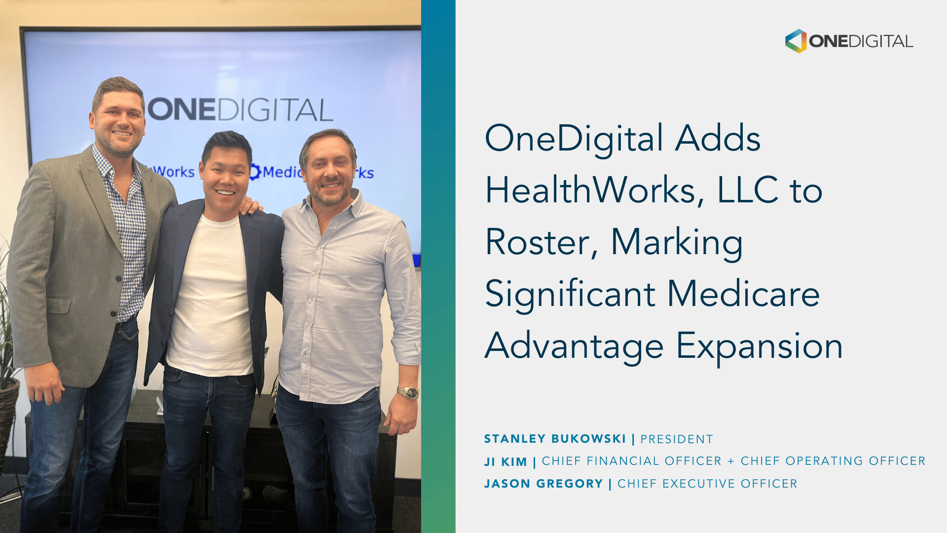 OneDigital Expands Into Medicare Space With the Addition of Healthworks ...