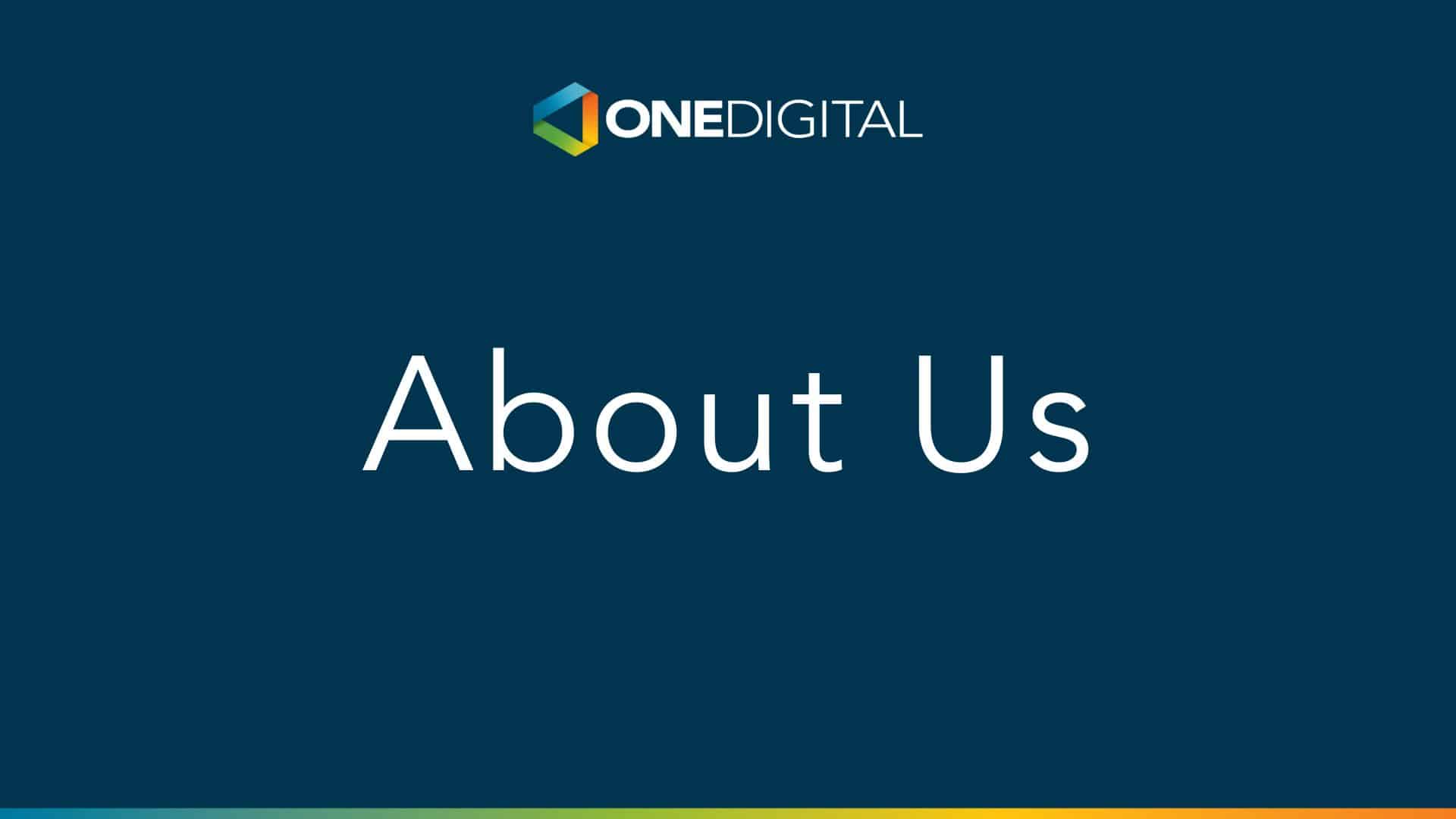 About OneDigital