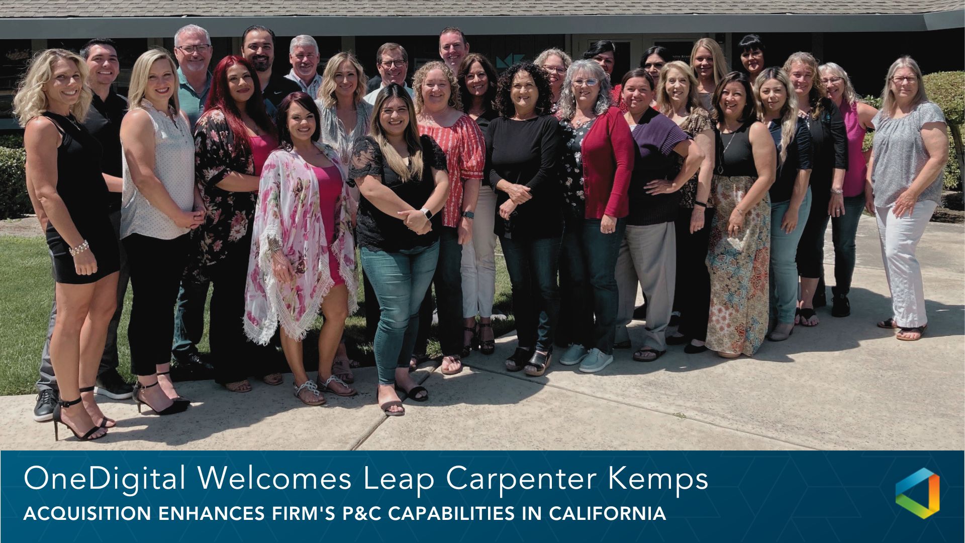 OneDigital Welcomes Leap Carpenter Kemps in California | OneDigital