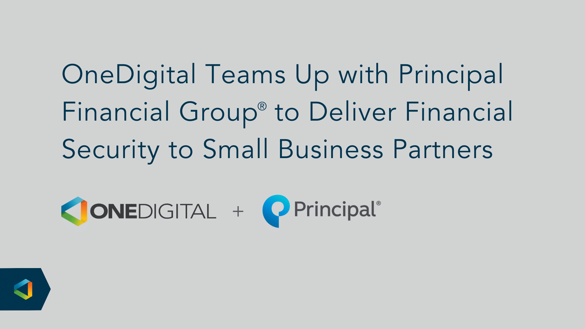 OneDigital Creates Access to Retirement Plan Solutions for Small ...