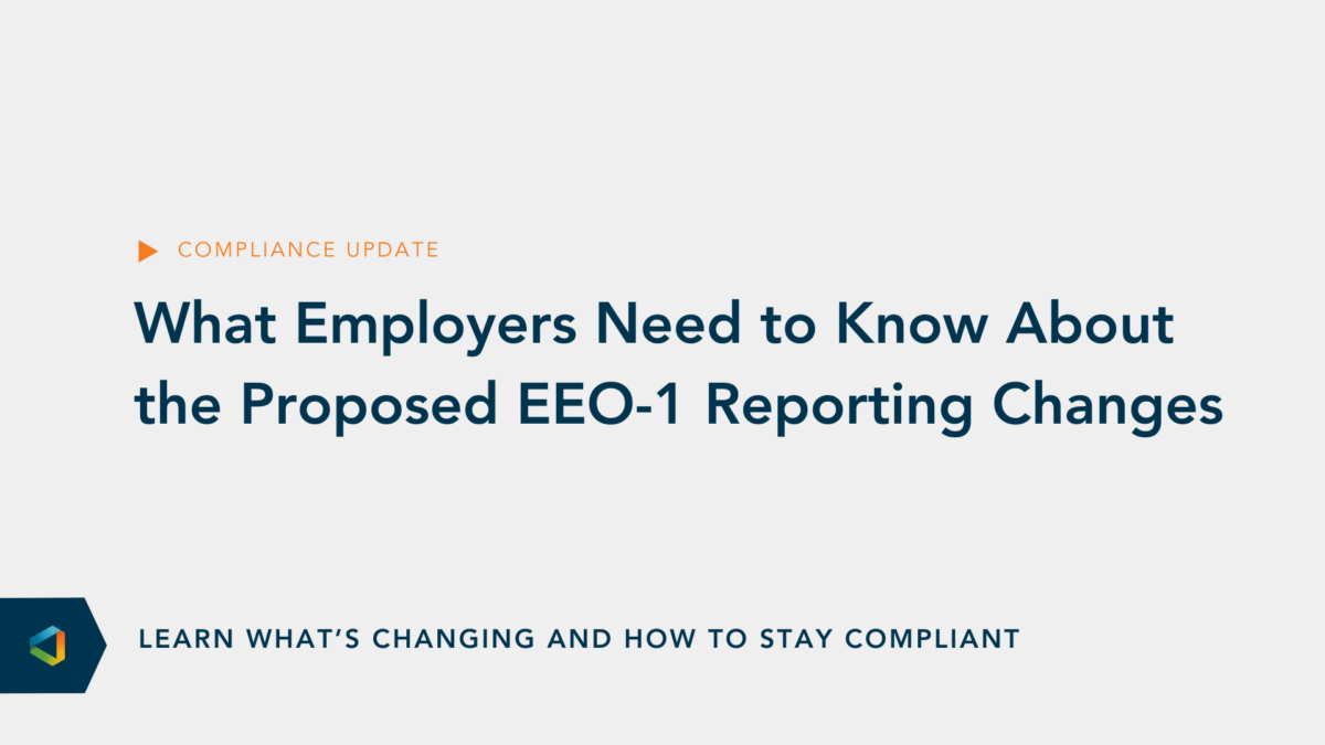 EEO-1 Reporting Window Expected to Open May 20, 2025 | OneDigital